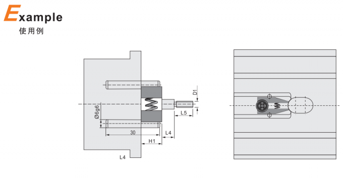 Hasco Standard 1.7131 steel slide retainers mold High hardness material