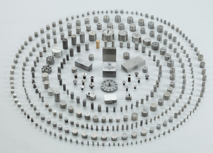 S136 M. DTAA Mold Date Insert Split Type Misumi Standard Mold Date Inserts