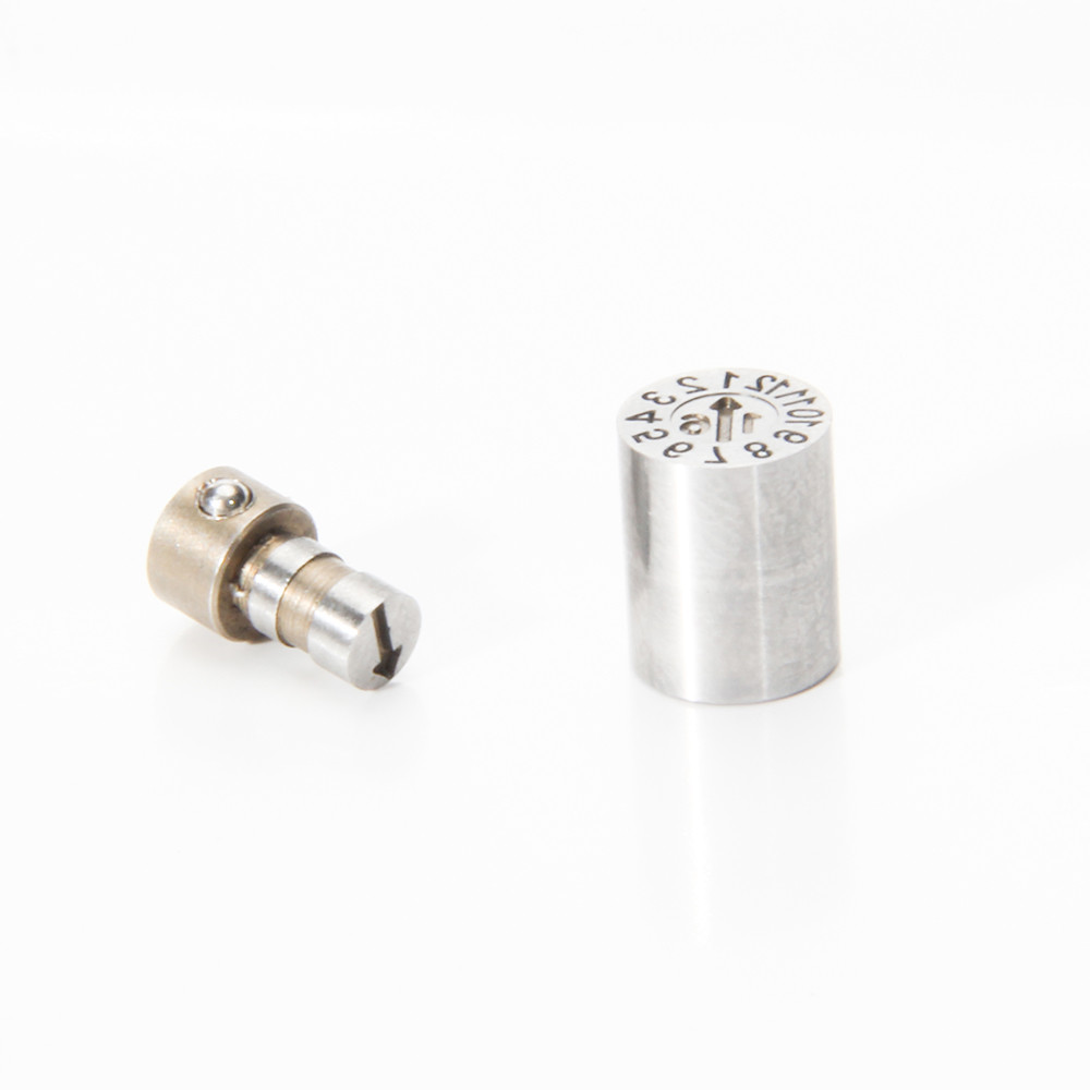 S136 M. DTAA Mold Date Insert Split Type Misumi Standard Mold Date Inserts