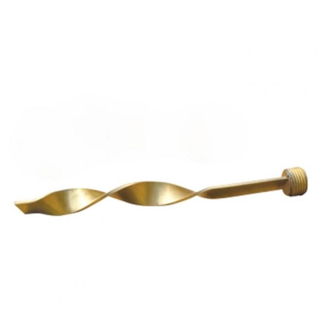 Straighe Spiral Brass Plug Baffles Imperial D.BBS For Injection Mould